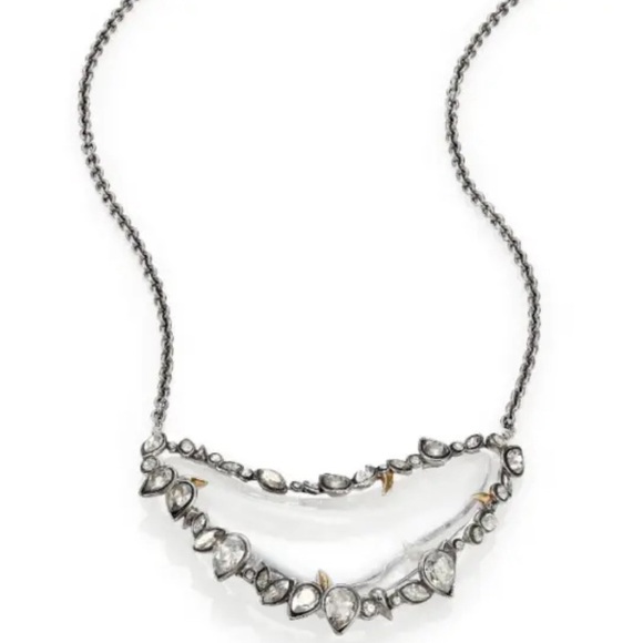 Alexis Bitar | Jewelry | Alexis Bittar Lucite Crescent W Swarovski ...
